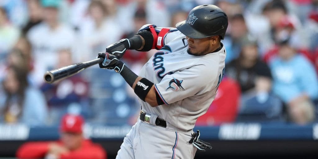 Luis Arraez consiguió el primer ciclo en la historia de los Miami ...